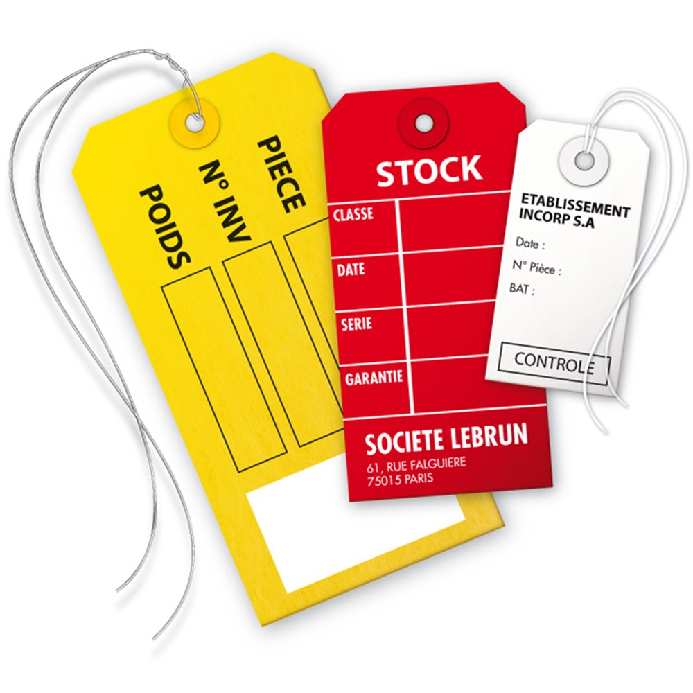 Etiquette américaine personnalisée - SBE Direct