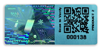 Étiquette QR code adhésives, impression noire ou couleur - SBE Direct