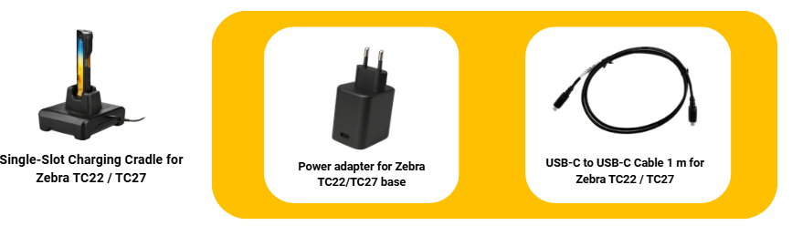 PDA ZEBRA TC22 mobile wifi - 1D/2D barcode and RFID scanner