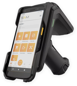 Manage your inventory anywhere with SAM Mobile.
